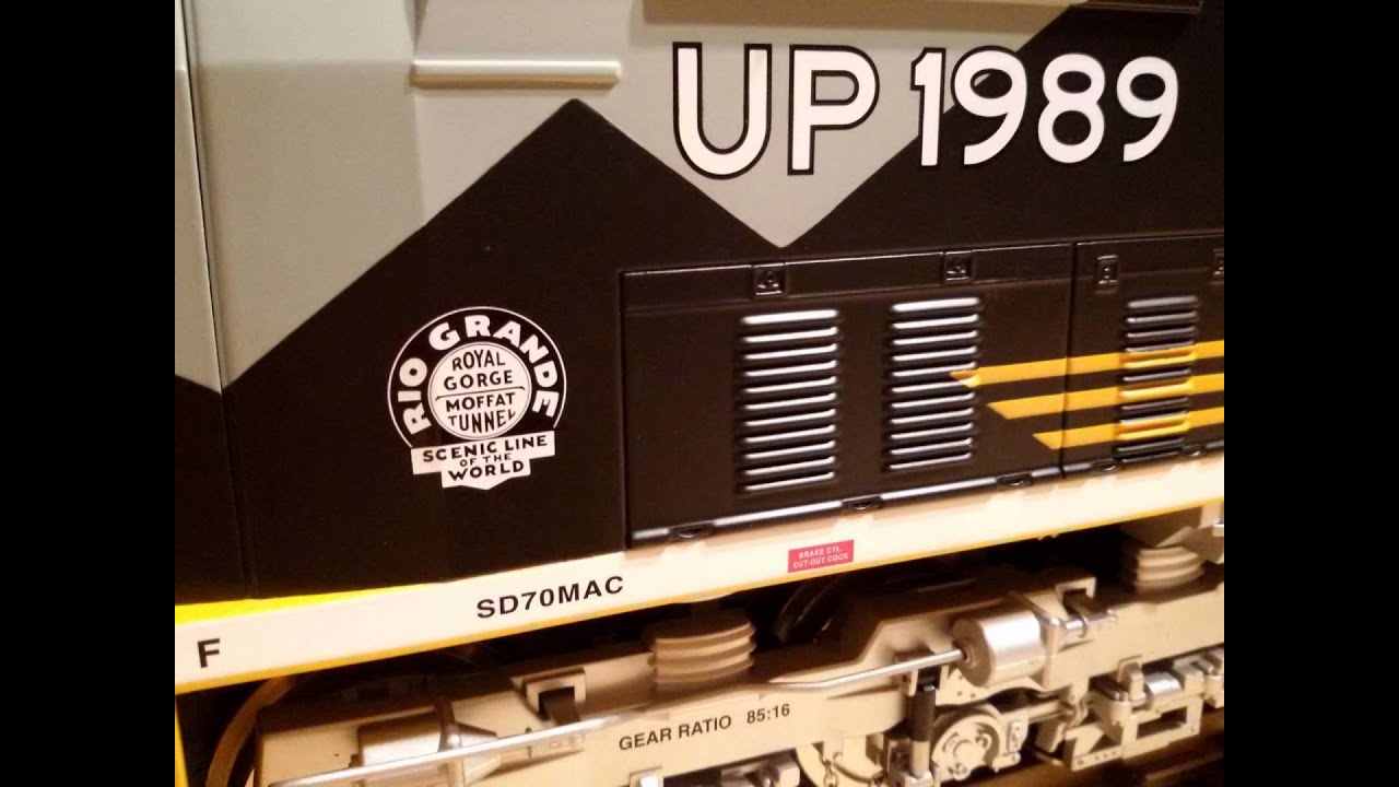 USA Trains - SD70MAC - Union Pacific UP1989 - Rio Grande Heritage ...