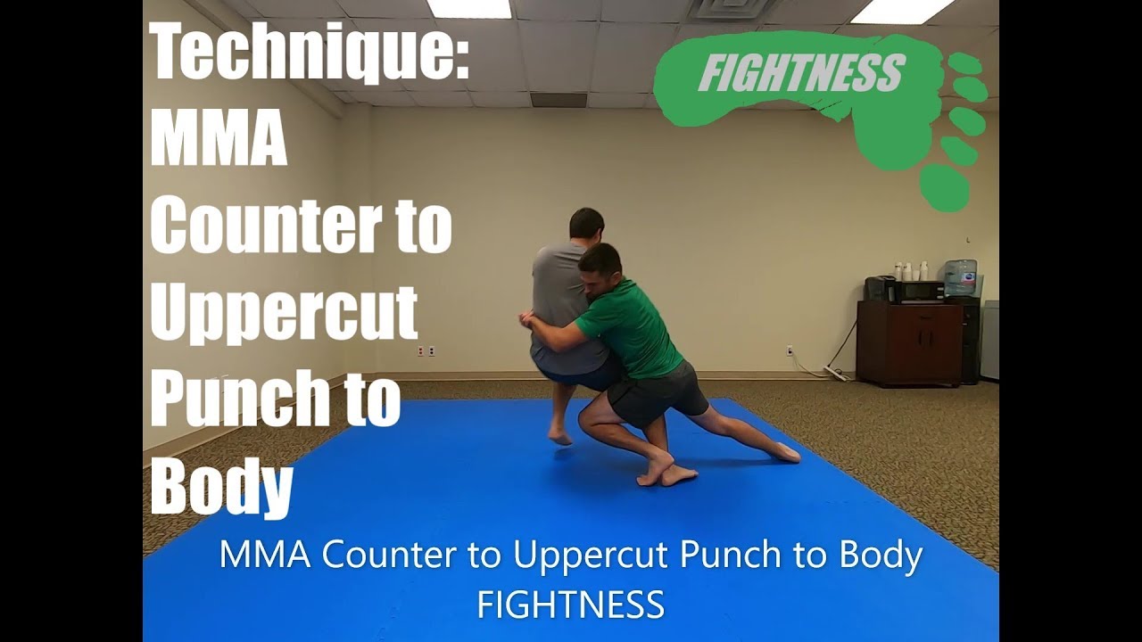MMA Counter to Uppercut Punch to Body - Technique - Fightness MMA - YouTube