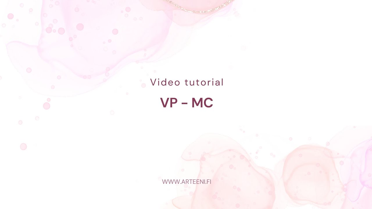 Video tutorial VP - MC - YouTube