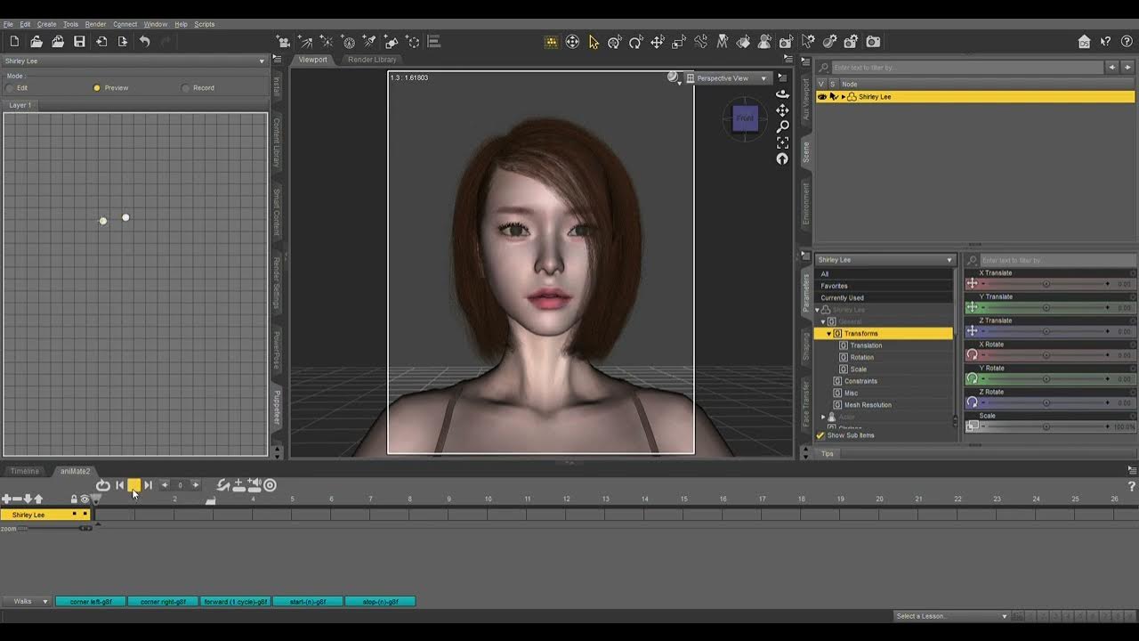 DAZ Studio - Create small animations for characters on Daz3d with ...