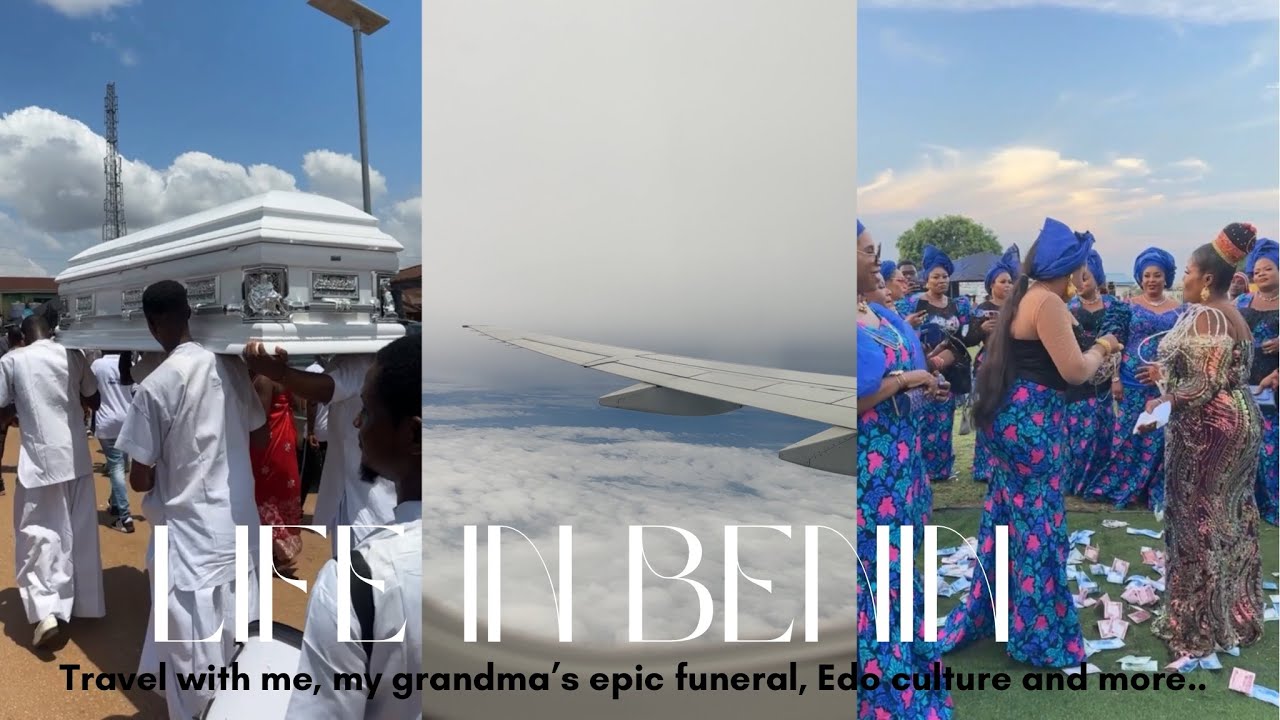 TRAVEL VLOG| Life in Benin, My grandmas epic funeral, Edo culture and more.. - YouTube