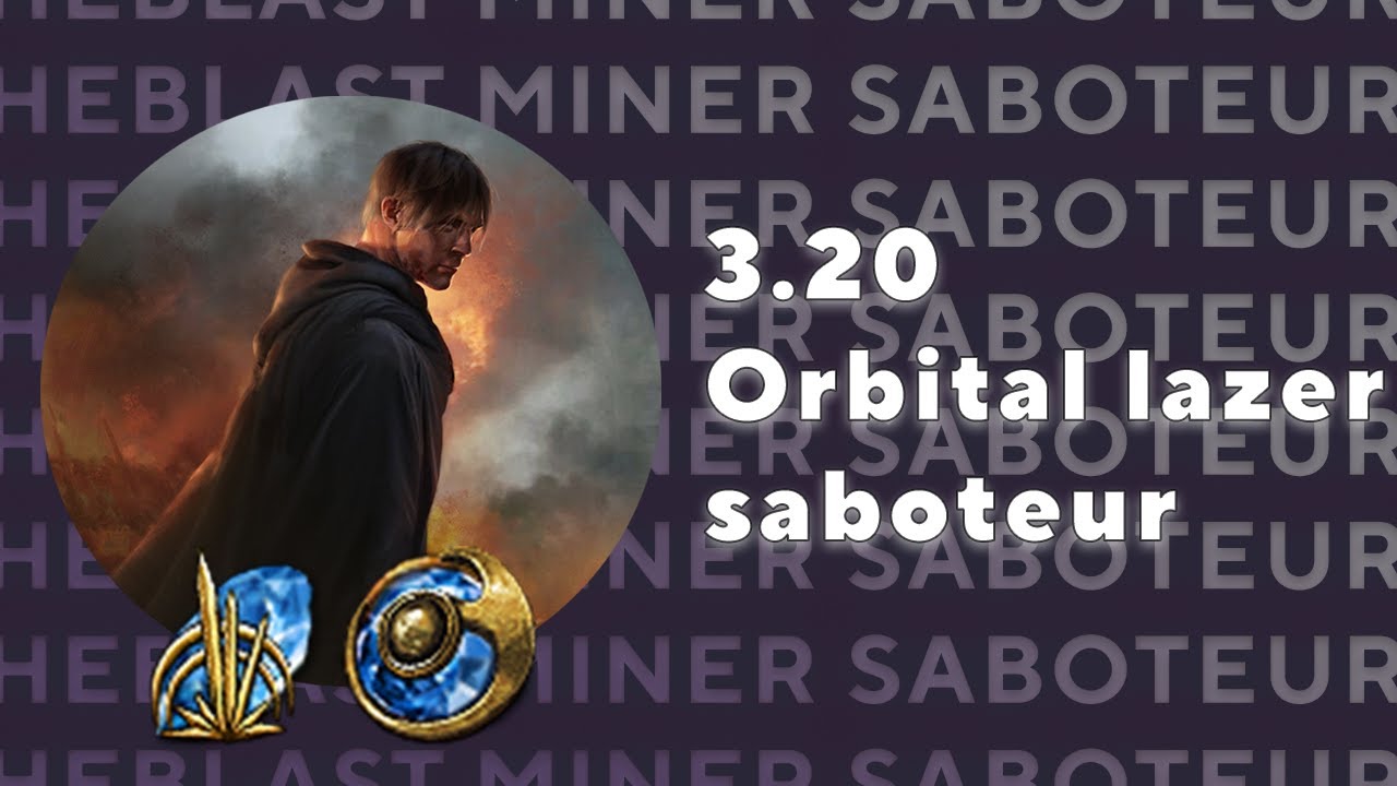 Hexblast miner Saboteur - quick overview | Path Of Exile 3.20 - YouTube