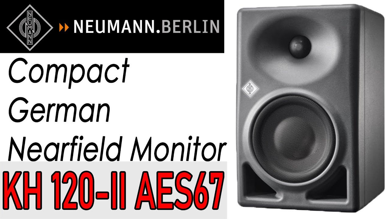 Neumann KH 120-II AES67 - YouTube