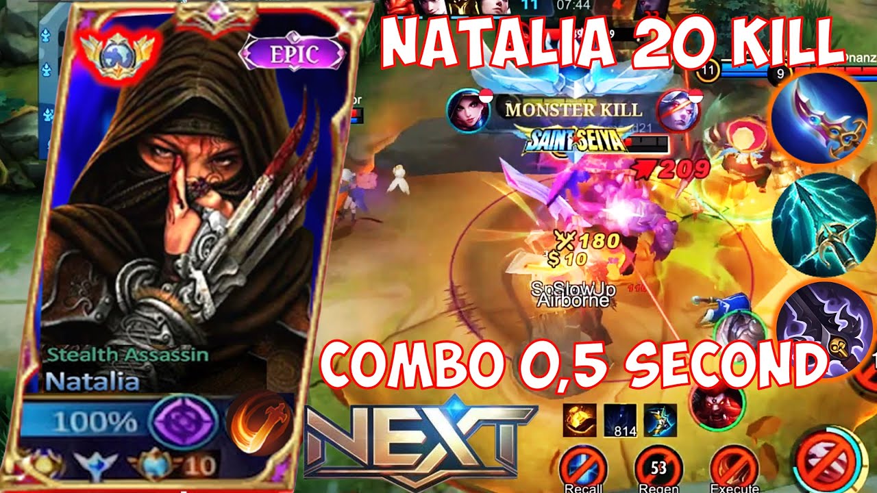 NATALIA ROAMER | HYLOS RUBY JADI SAYUR | NATALIA GAMEPLAY 2024 - YouTube