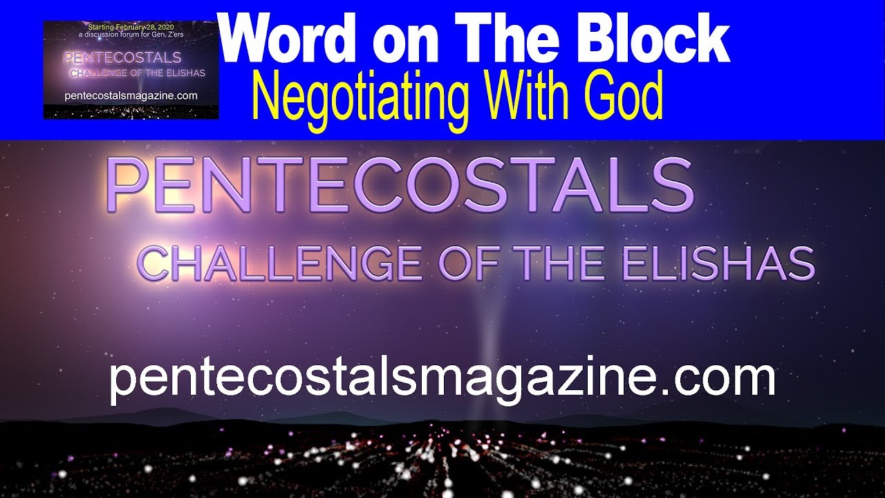 Negotiating With God-Challenge of the Elishas Episode 1 Banter - YouTube