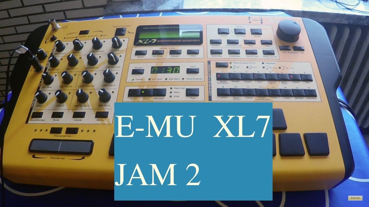 E-MU XL 7 Command station- Jam 2 - YouTube