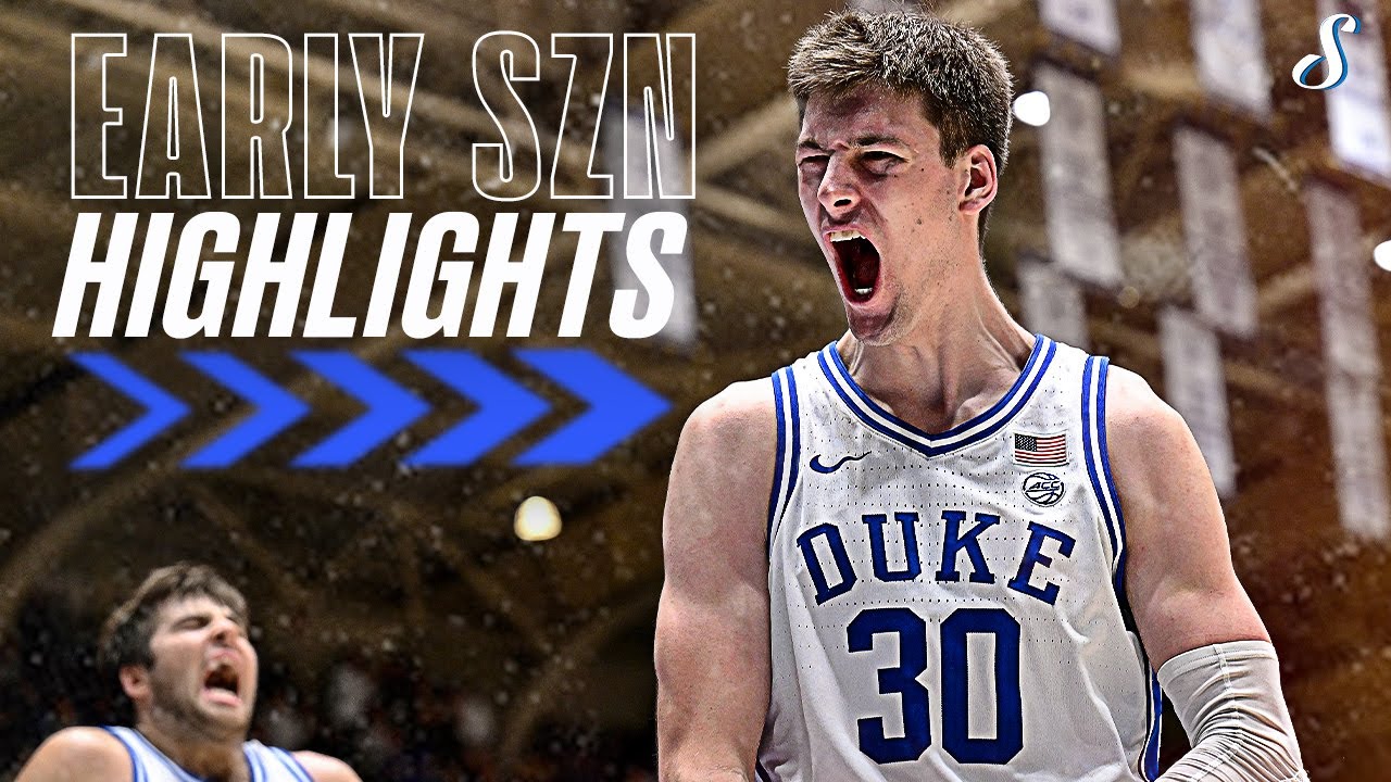 Duke's Kyle Filipowski Is A BEAST! EARLY SZN HIGHLIGHTS | 14.8 PPG 9.2 ...