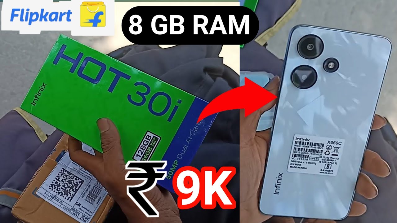 9K Infinix hot 30i Unboxing And Full Review | Infinix hot 30i ...