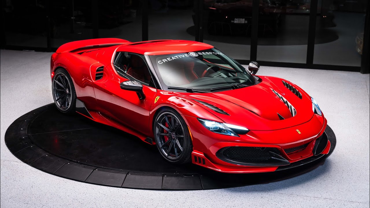 Ferrari 296 built by Creative Bespoke in Phoenix Arizona! First build ...