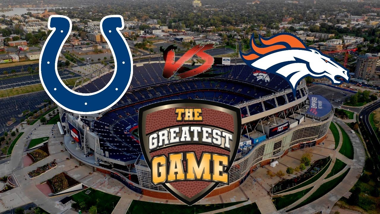 Indianapolis Colts vs. Denver Broncos (October 6, 2022) - The Greatest ...