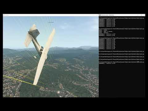 X-Plane 11 + X-Plane Connect + Python 3 - Autopilot - YouTube