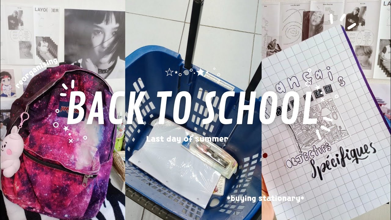 preparing for back to uni 📓 | reorganizing, back to school shopping ...