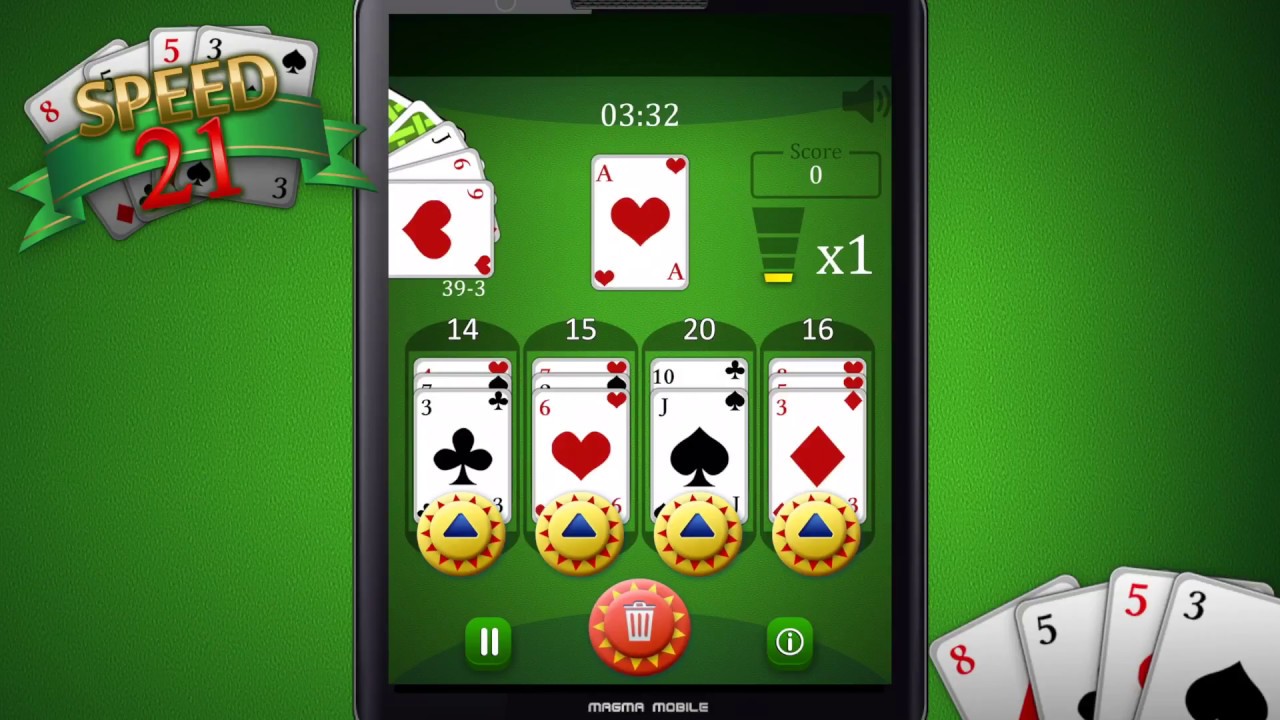 Speed 21 - Magma Mobile Game - YouTube