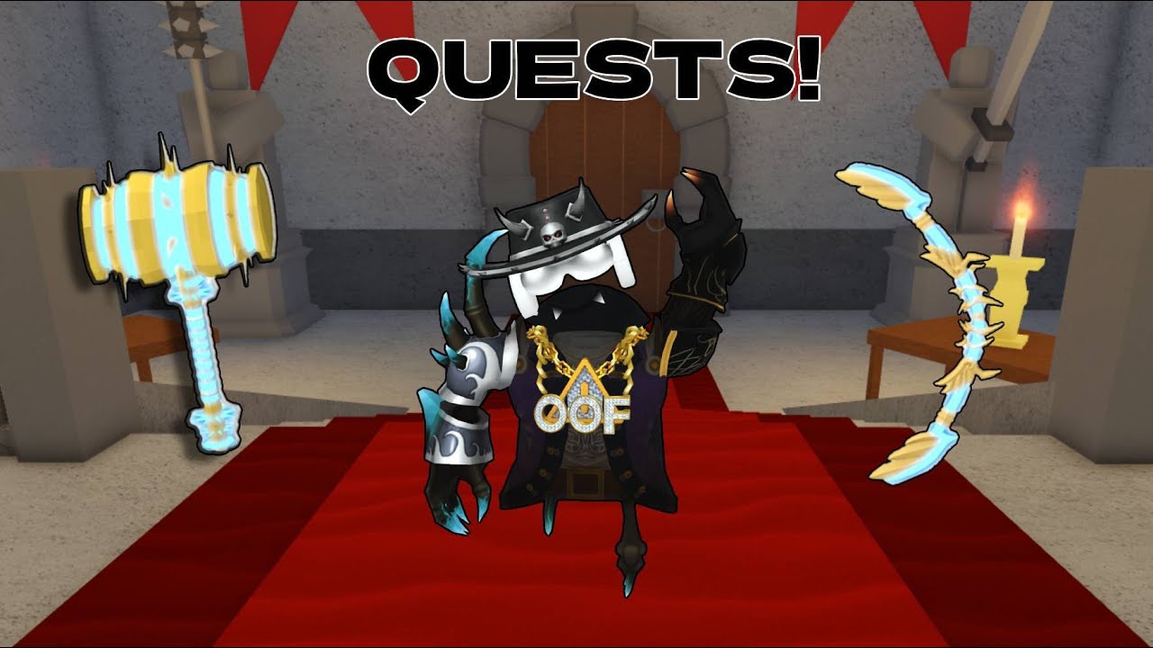 COMPLETING QUESTS FOR THE QUEST LEADERBOARD IN ROBLOX TREASURE QUEST ...