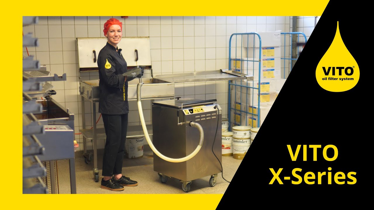VITO X-Series - Frying oil filter for bakeries and commercial kitchens ...