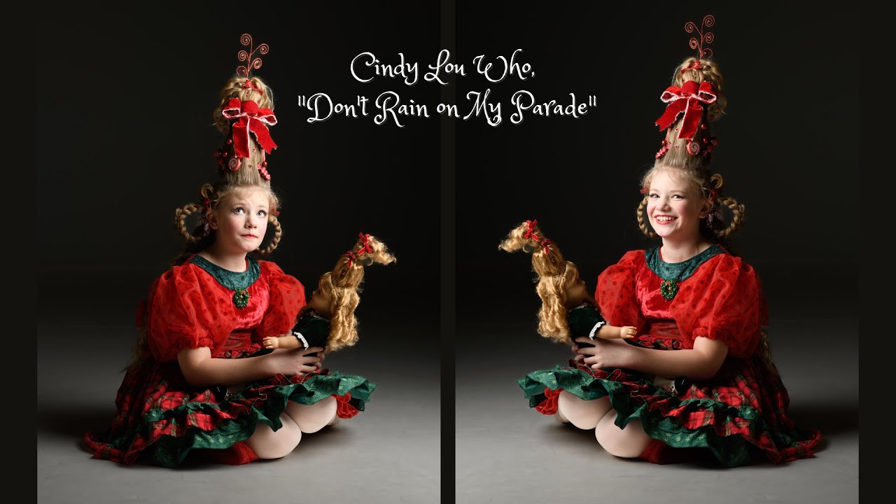 Magnolia as Cindy Lou Who, singing “Don’t Rain on My Parade”, from ...