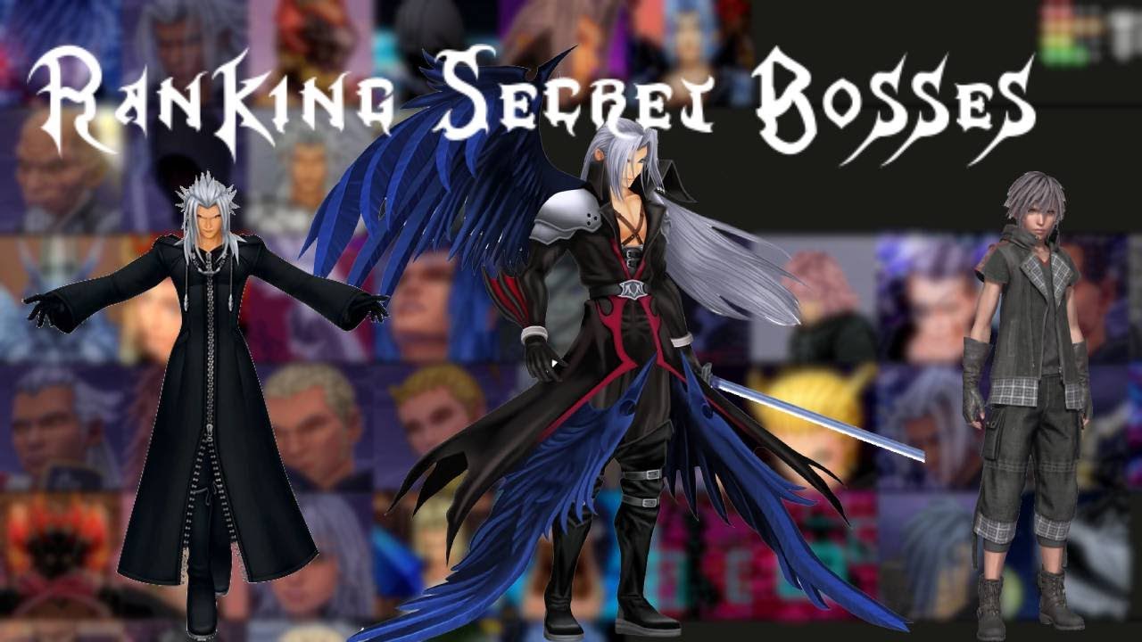Kingdom Hearts Secret Bosses Tier List - YouTube