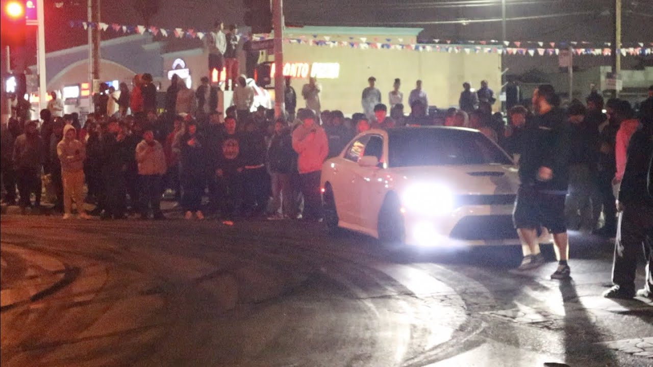 Incessant #takeover things got hectic #people falling out the cars # ...