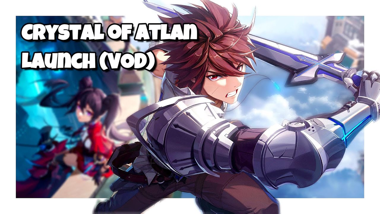 New Anime Style MMO (VOD) #crystalofatlan - YouTube