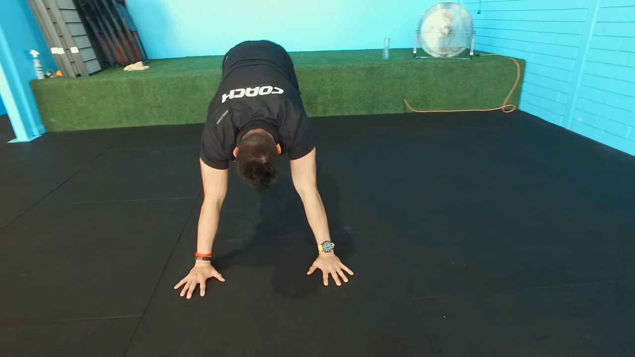 Dolphin Push Up - YouTube