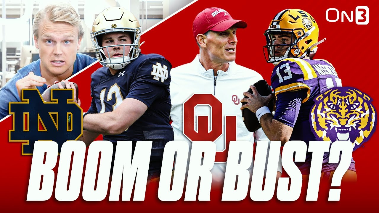 College Football Teams That Will BOOM or BUST In 2024 | Oklahoma, LSU ...