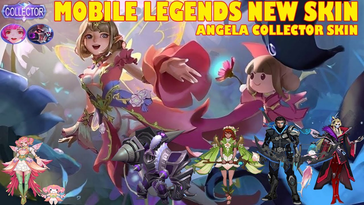 ANGELA COLLECTOR SKIN | LOU YI NEW SKIN | MLBB NEW SKIN - YouTube