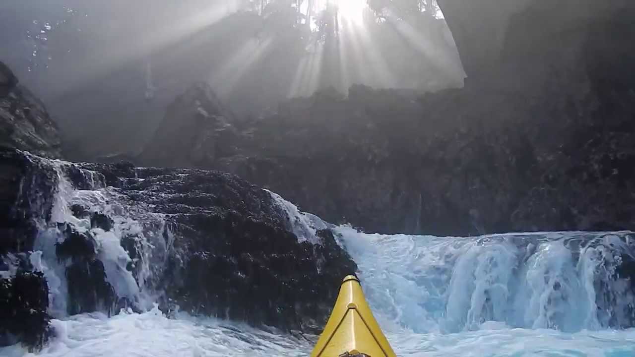 Sea Kayaking around Point Lobos, January 5, 2014 - YouTube
