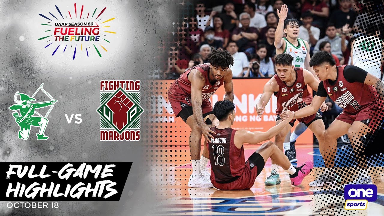DLSU vs. UP round 1 highlights | UAAP Season 86 Men's Basketball - Oct ...