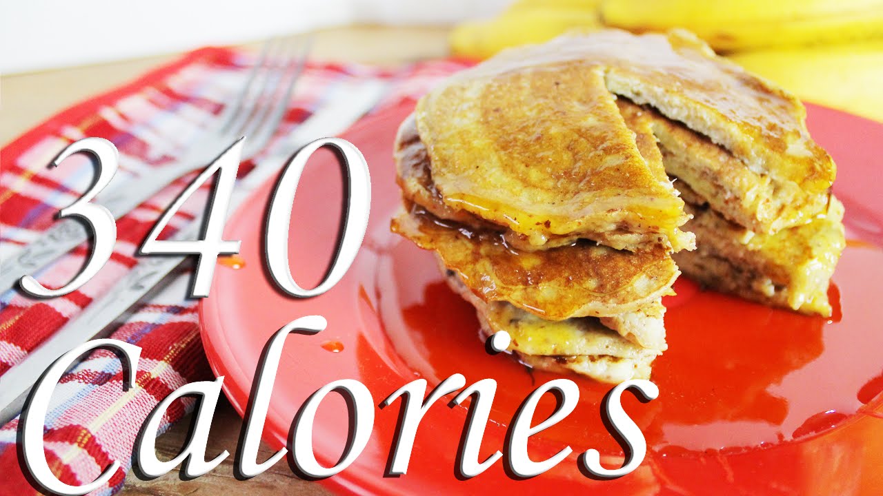 Pancake Banane, Recette Pancake 340 calories - YouTube
