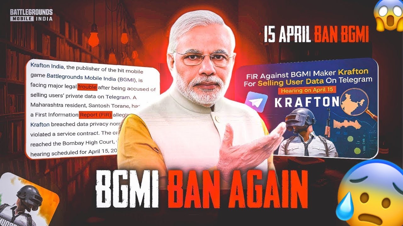BGMI BAN AGAIN IN INDIA?? | LEGAL CASE ON BGMI - YouTube