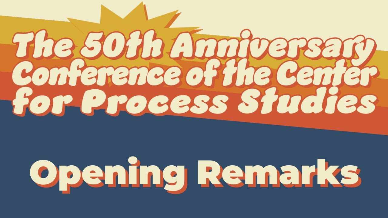 Opening Remarks | The 50th Anniversary Conference of the Center for ...