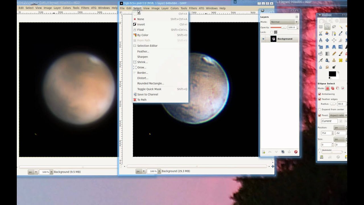 Michael A. Phillips' Mars Gimp tutorial - YouTube