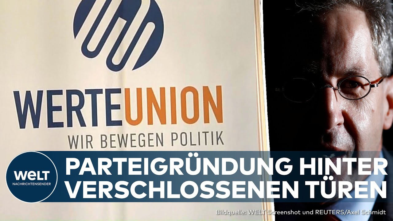 ZWISCHEN UNION UND AFD: Maaßen will Werteunion-Partei gründen - Was das ...