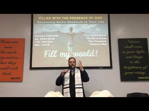 “The Shekinah Explained” 3-9-19 Parsha Pekudei Exodus 40 - YouTube