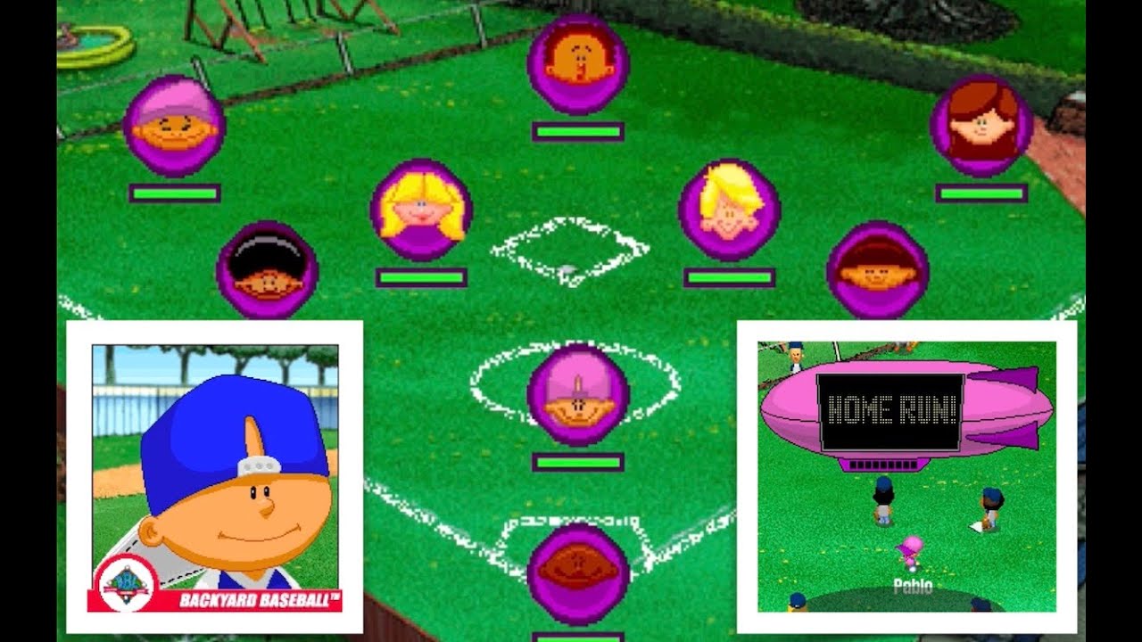 Pablo Sanchez' legendary Backyard Baseball season. GM 1 - YouTube