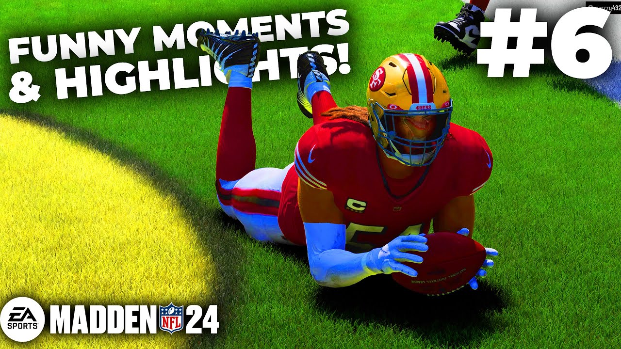 MADDEN 24 FUNNY MOMENTS + HIGHLIGHTS #6! - YouTube