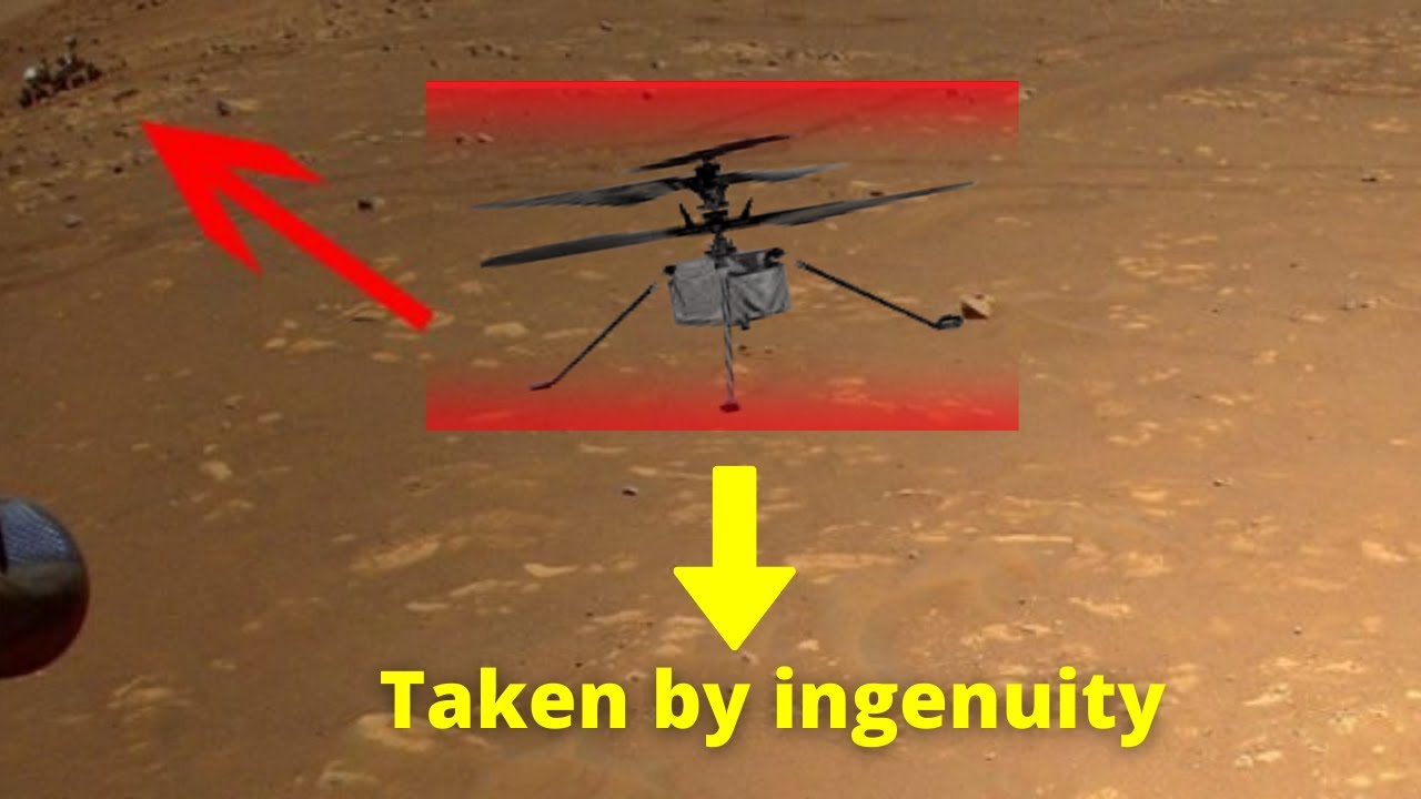 Mars Rover: Last flight update taken by ingenuity helicopter Nasa - YouTube