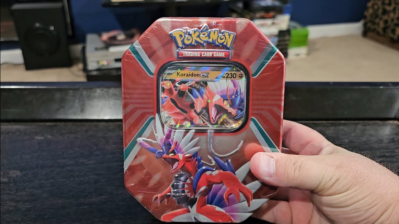 Pokémon Tin Opening - Silver Tempest & Paldea Evolved - YouTube