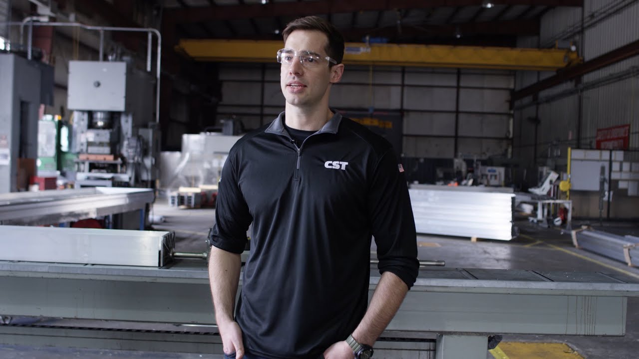 CST's Extruded Flat Covers Manufacturing Process - YouTube