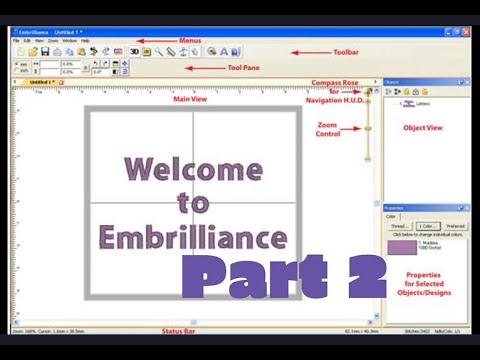 Embrilliance Mini Class Part 2 - Enthusiast - YouTube