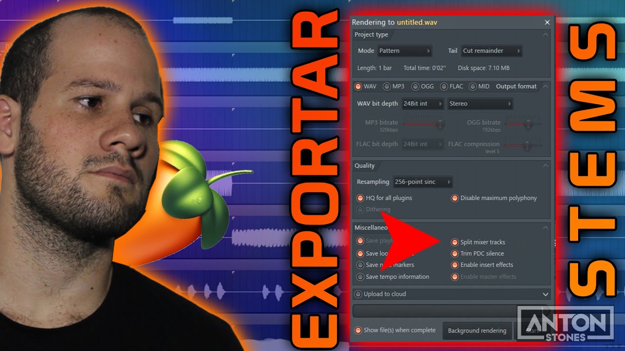 Como exportar Stems no Fl Studio - Faixa de audio individual - Dicas de ...