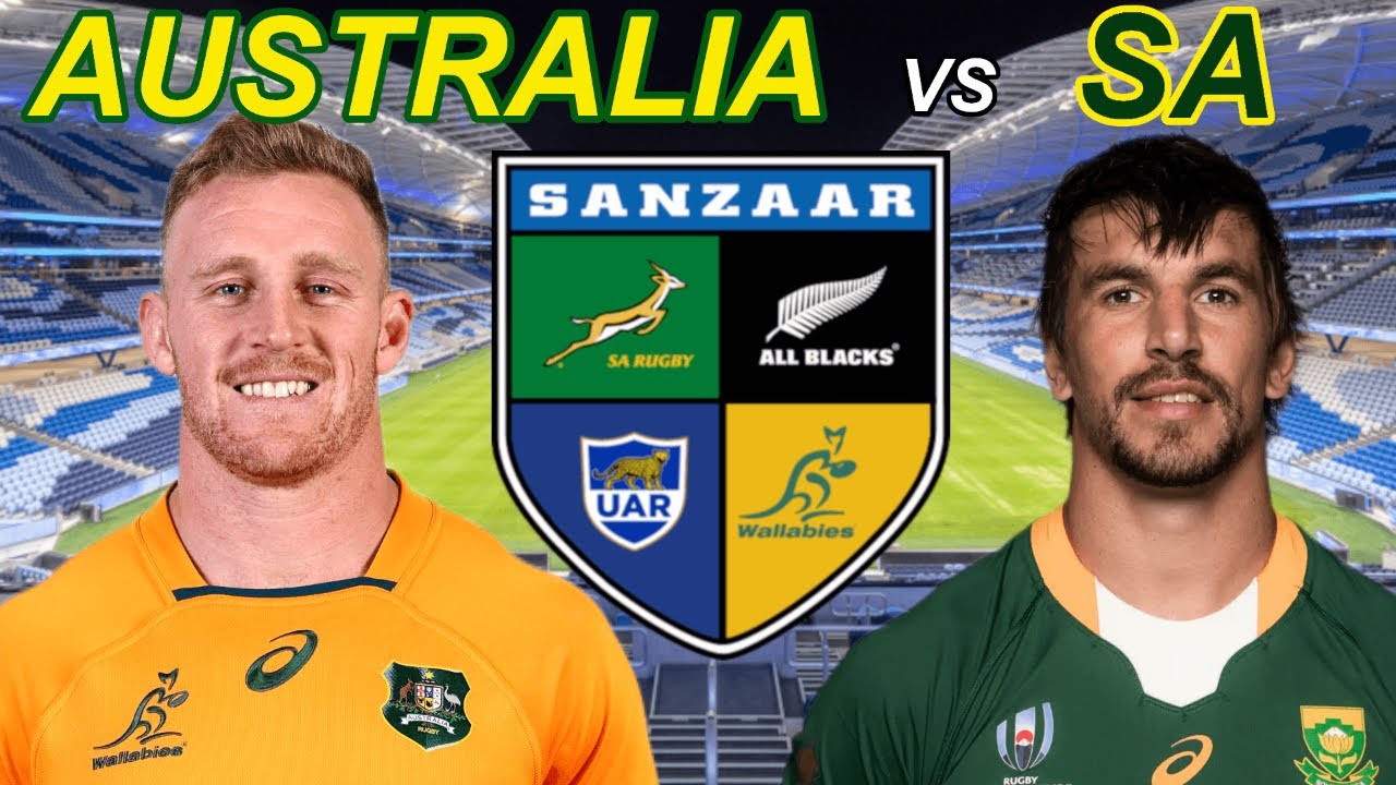 WALLABIES vs SPRINGBOKS 2nd Test Rugby Championship 2022 Live ...