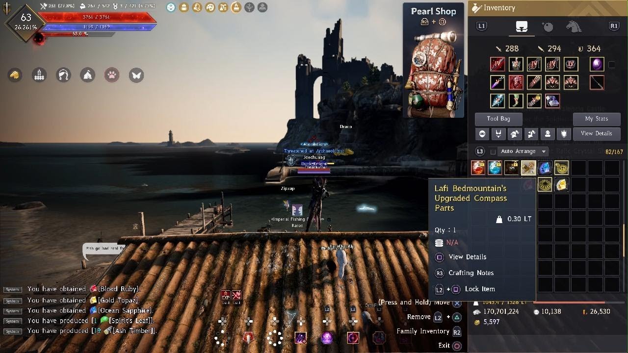 BDO Lafi Bedmountain Upgraded Compass DONE!!!! - YouTube