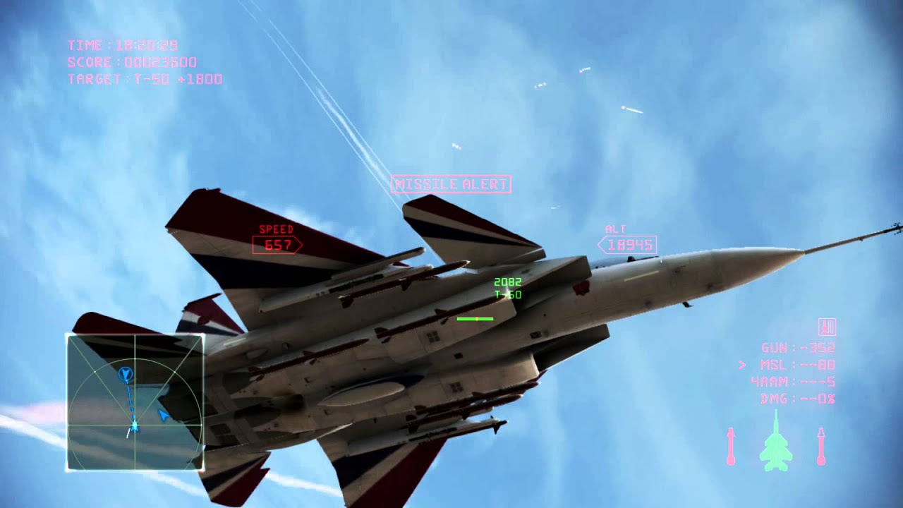 Ace Combat Infinity Remixed - Mission 7 - Area B7R - YouTube