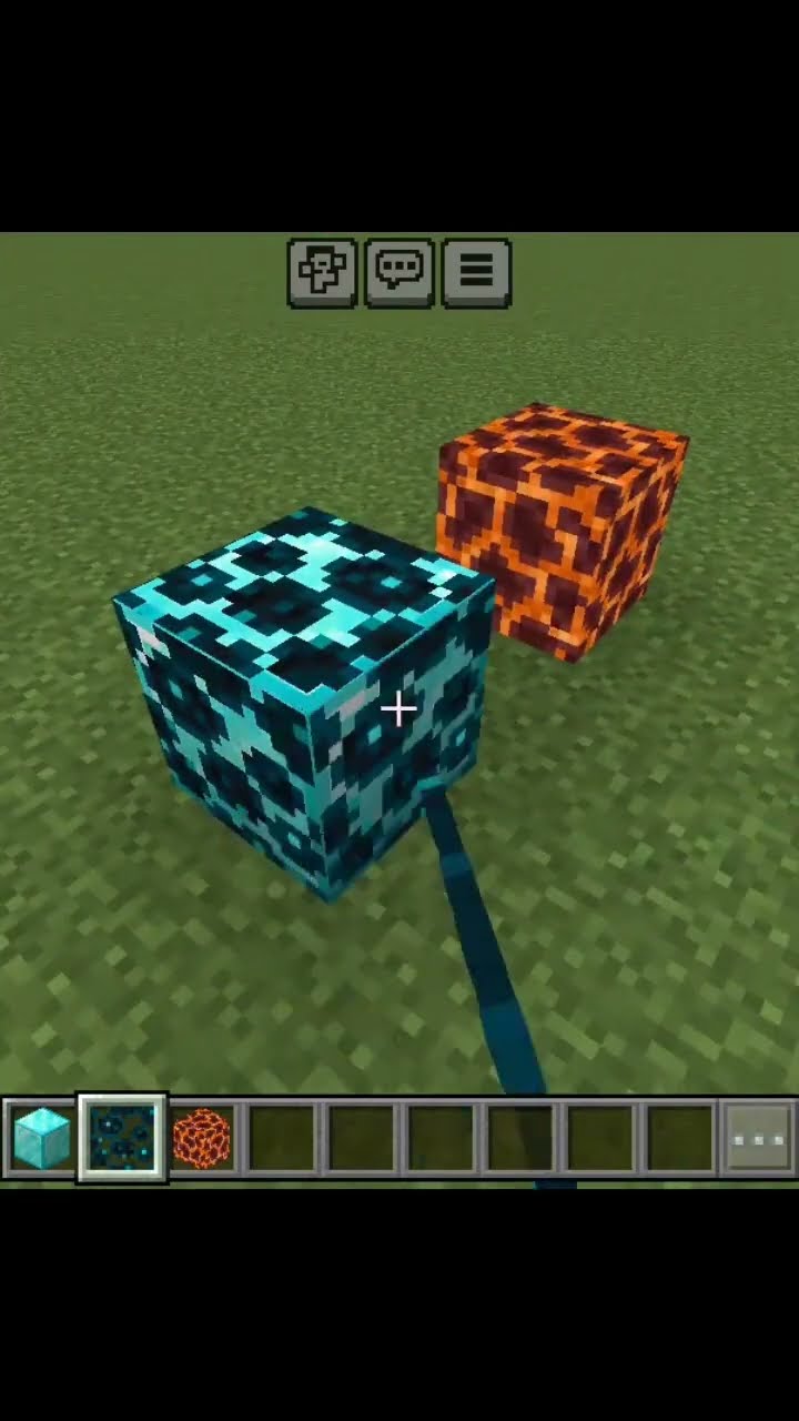 #minecraft red and blue magma block🔥plese subscribe to my channel for ...