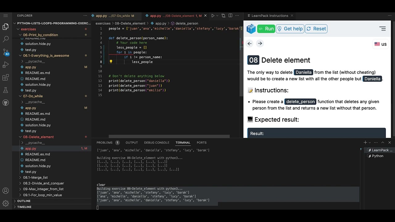 Practicing Lists & Loops in Python - YouTube