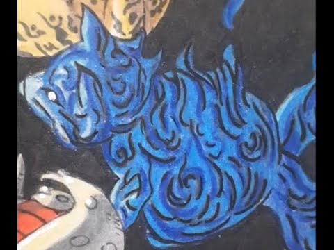 Drawing Matatabi - Two Tailed Beast - YouTube