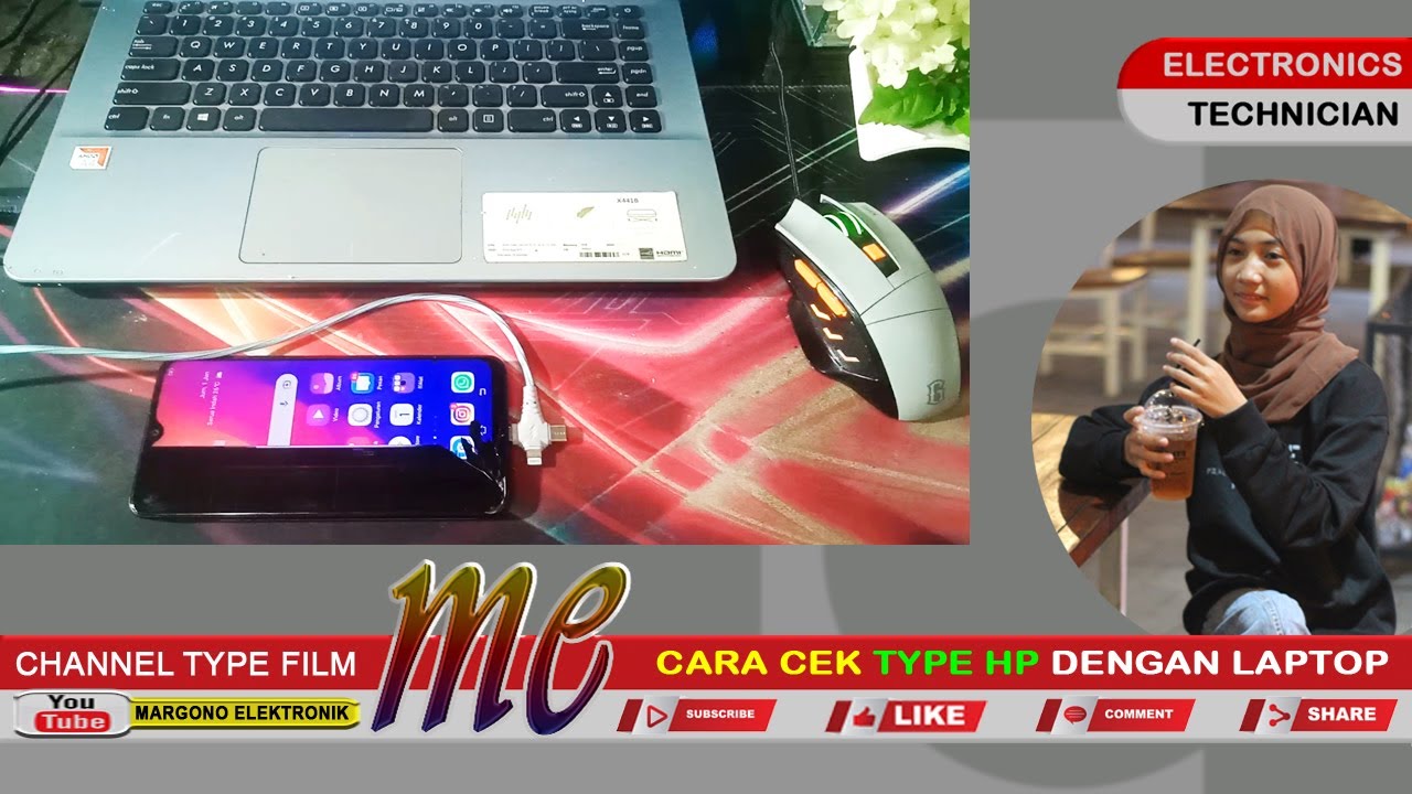 CARA CEK TYPE HP DENGAN LAPTOP#margonoelektronik #melayaniservis # ...