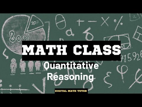 Quantitative Reasoning || Mathematics Class - YouTube