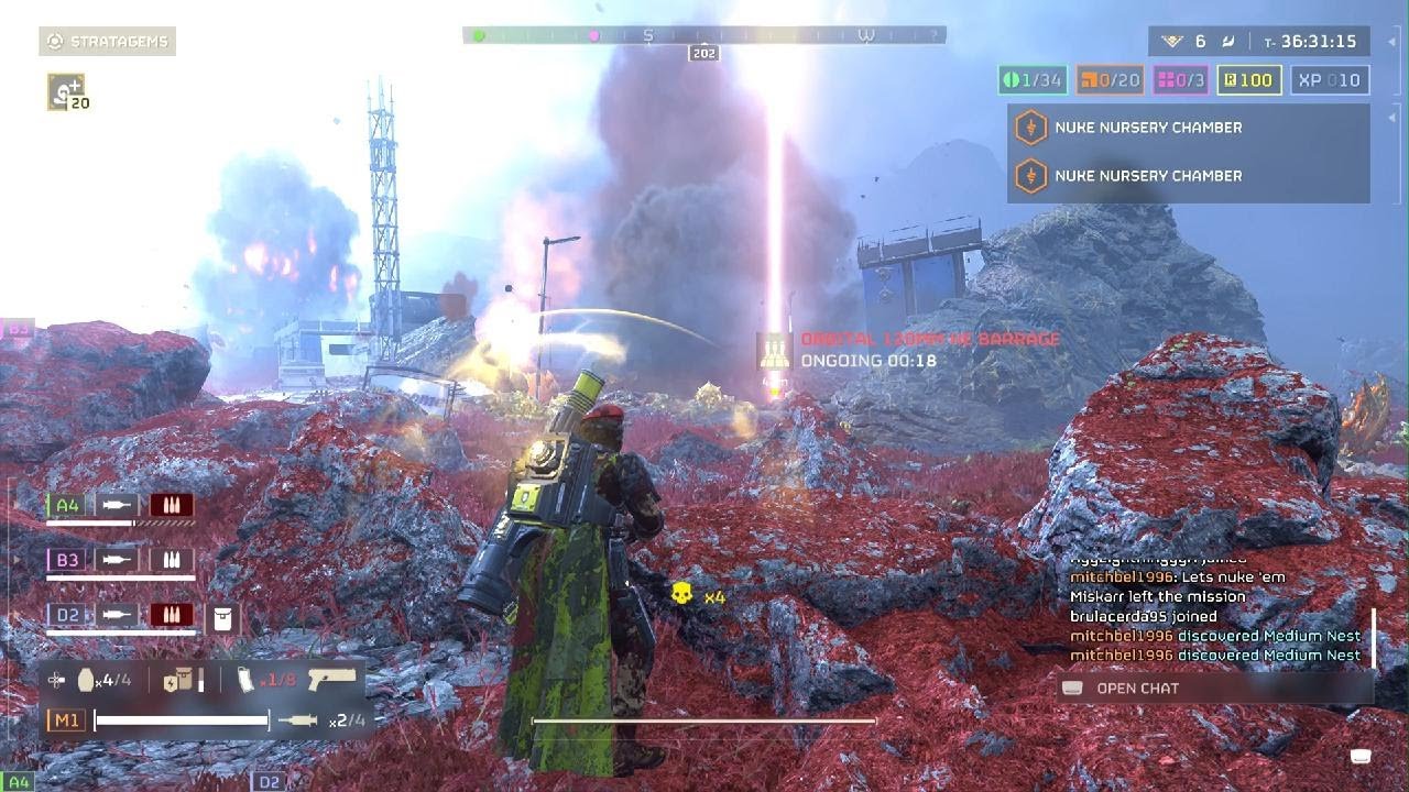 Helldivers 2 – Nuke Nursery Chamber - YouTube